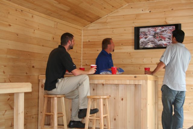 Wooden Man Caves Designs, Plans and Ideas - Stoltzfus Structures