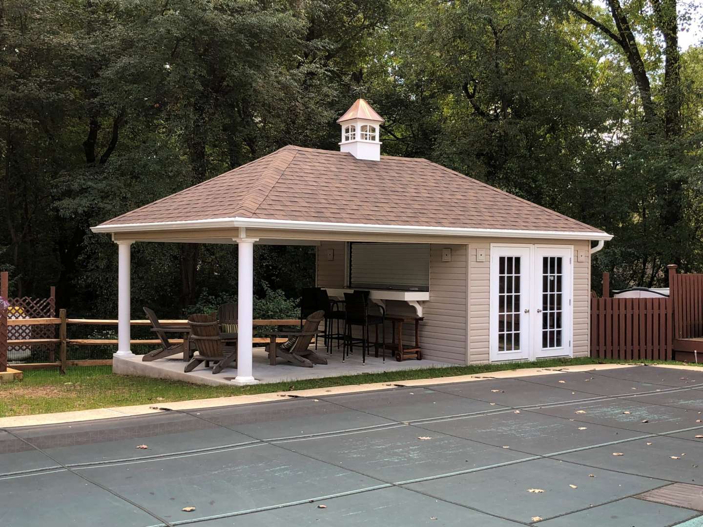 Prefab Pool House | Pool House Builders | Stoltzfus Structures