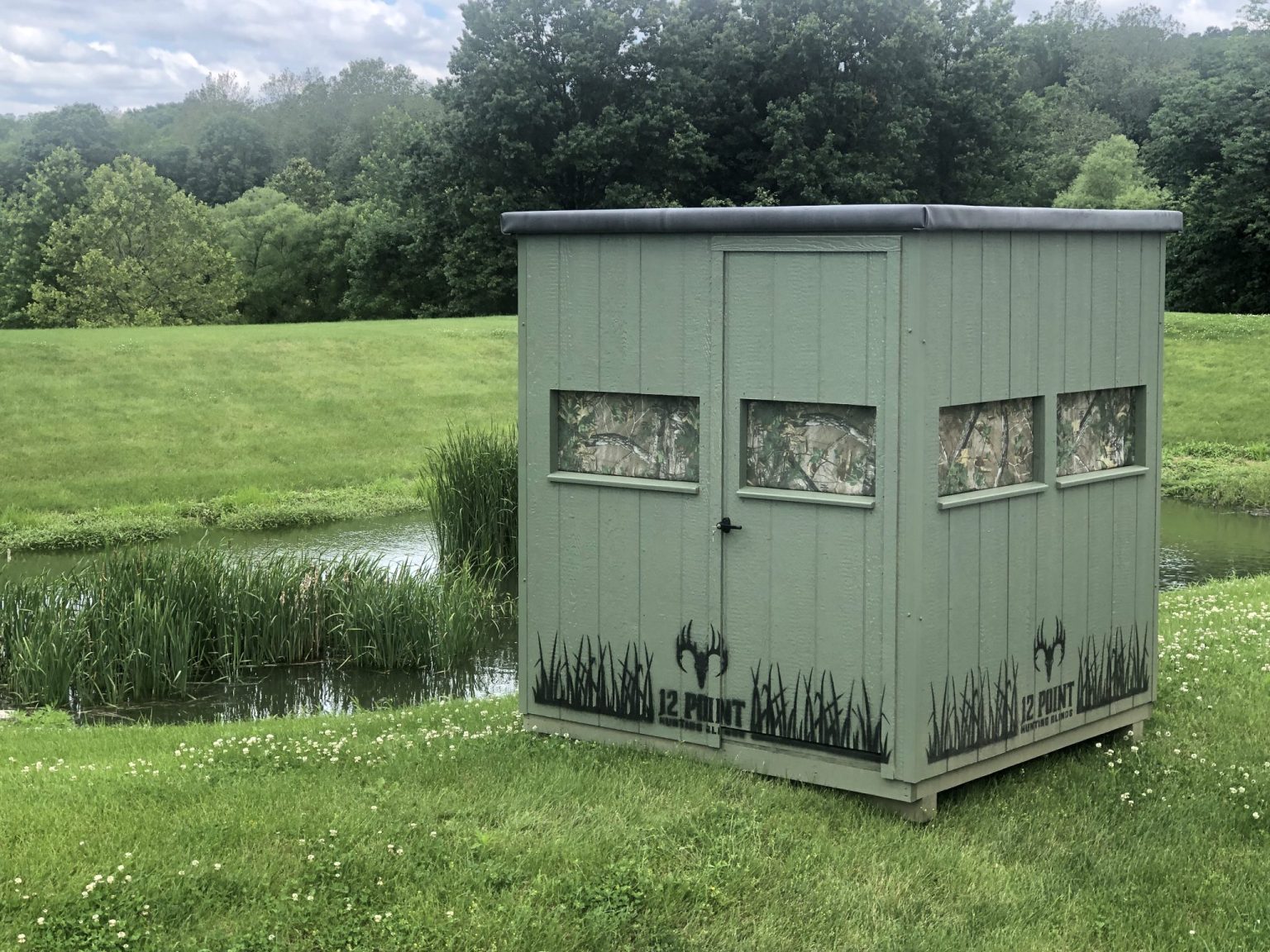 Hunting With Blinds: Why Choose a 12-Point Hunting Blind | Stoltzfus ...