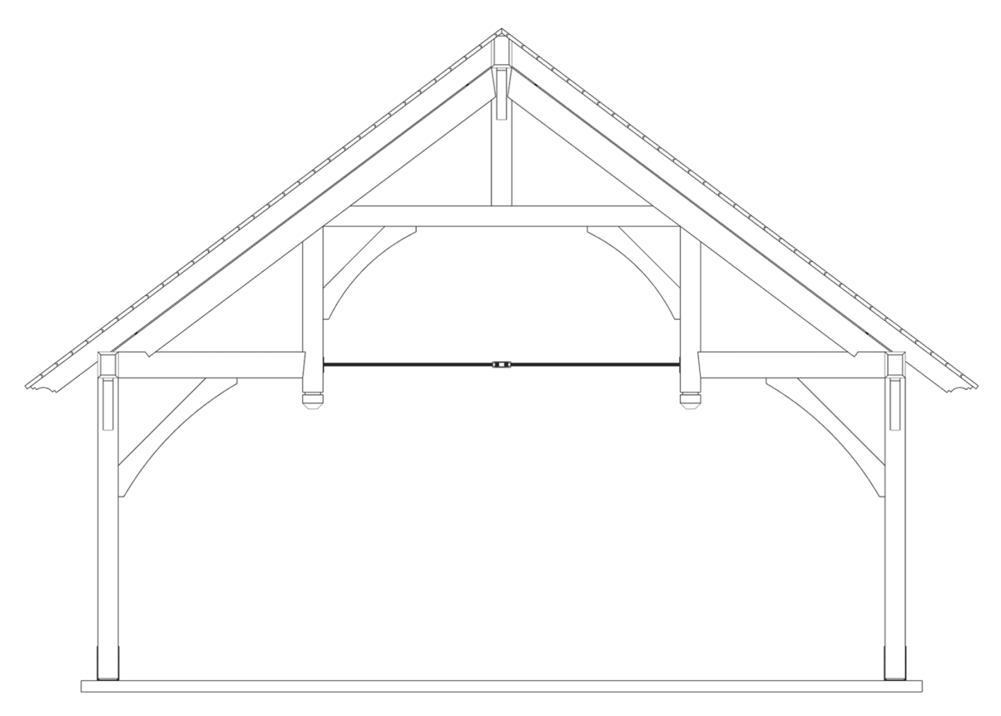 Denali Timber Frame Pavilion | Luxury Outdoor Structure | Stoltzfus ...
