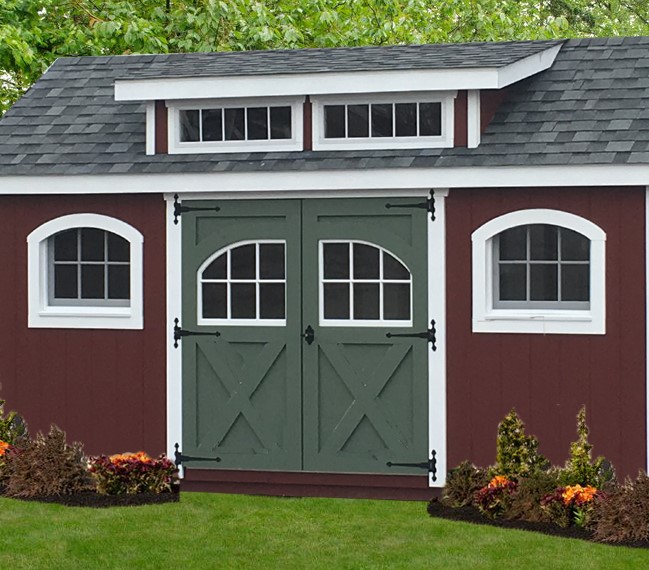 Shed Door Options: Wooden & Vinyl Shed Doors | Stoltzfus Structures