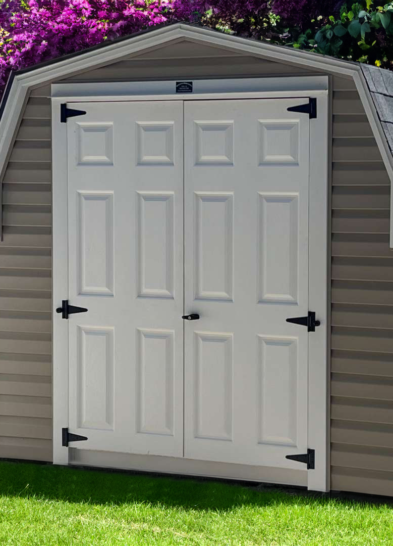 Shed Door Options: Wooden & Vinyl Shed Doors | Stoltzfus Structures