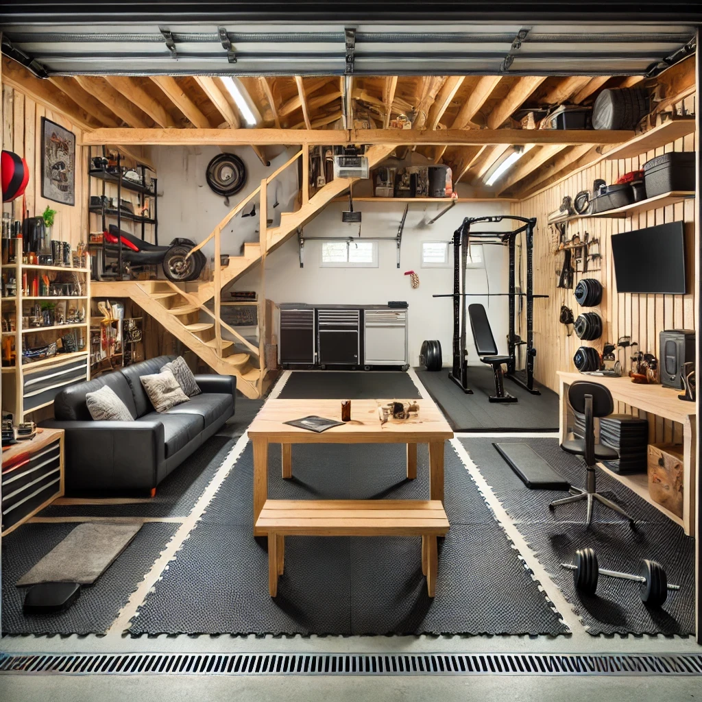 Garage Transformation Ideas: Gym, Man Cave, Workshop & More